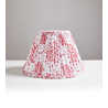 The House of Scalamandre Fireworks 10.5" H x 15" W Fabric Empire Lamp ...