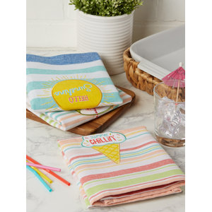 August Grove® Striped Assorted Linens Set | Wayfair