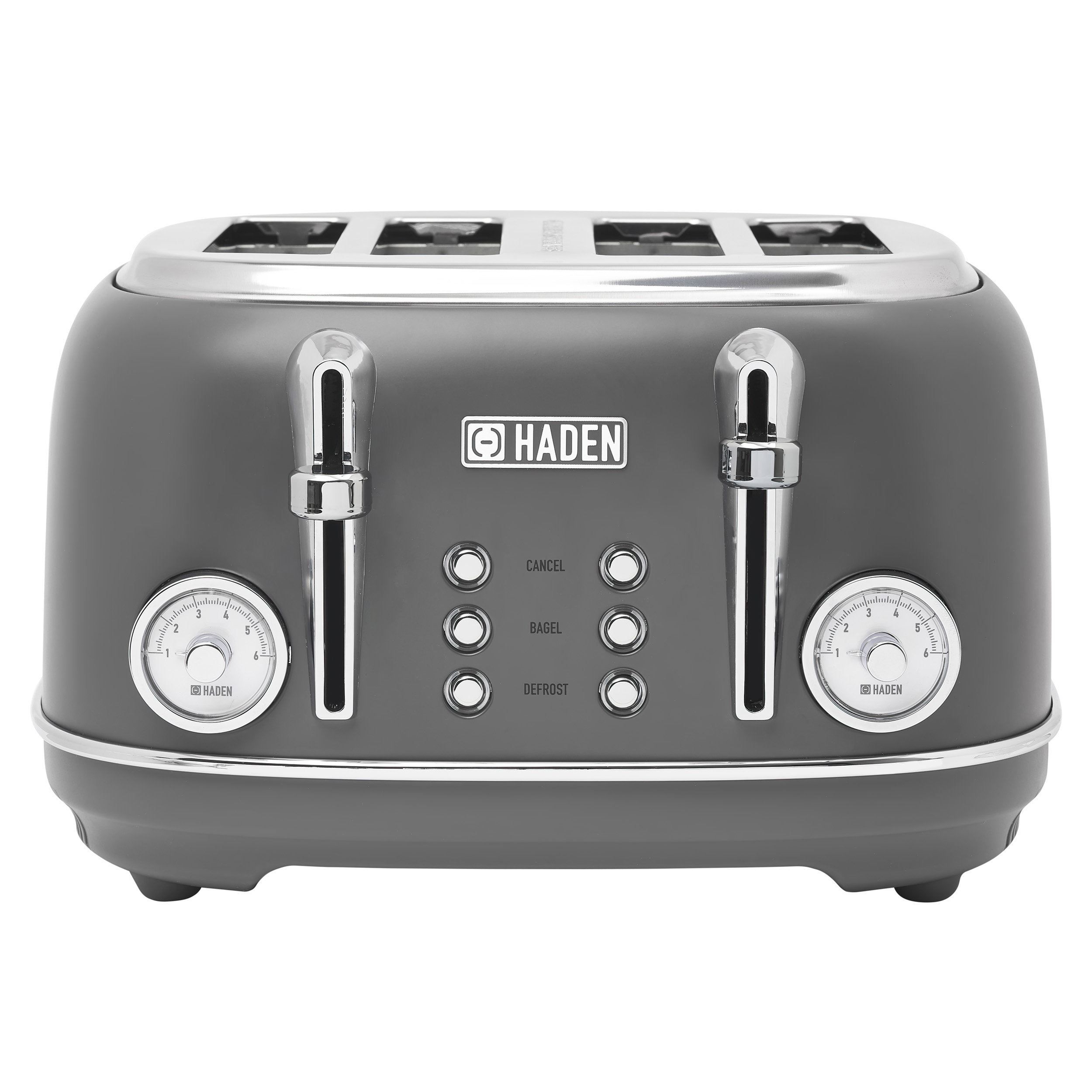 HADEN Chelsea 4 Slice Toaster Wide Slot with Removable Crumb Tray and ...