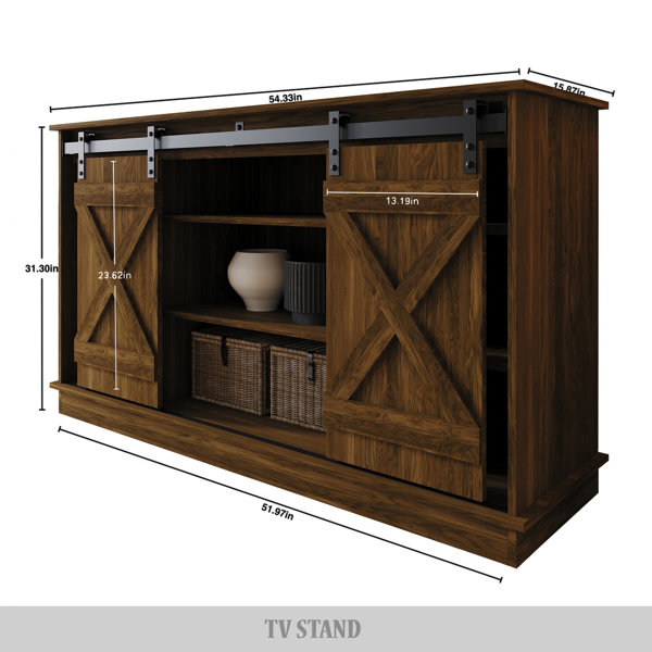 Gracie Oaks Trinece TV Stand for TVs up to 60" & Reviews | Wayfair