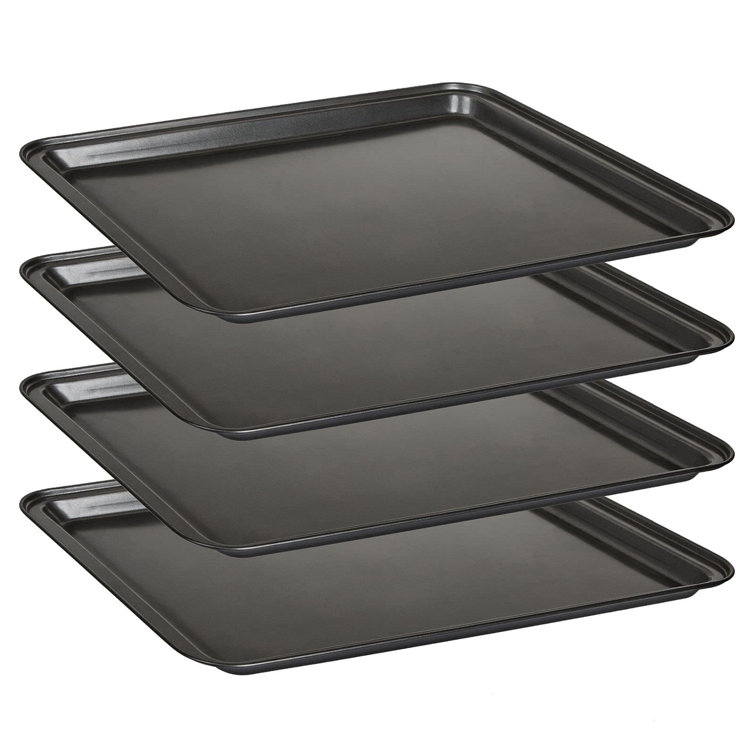 Belfry Kitchen Set of 4 Oven Trays Non Stick Set | Wayfair.co.uk