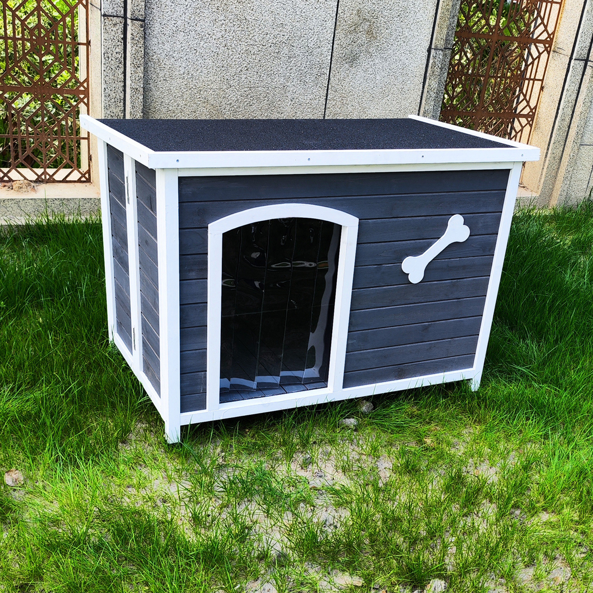 Tucker Murphy Pet™ 39.91" Folding Dog Hut - Outdoor - & Indoor Solid ...