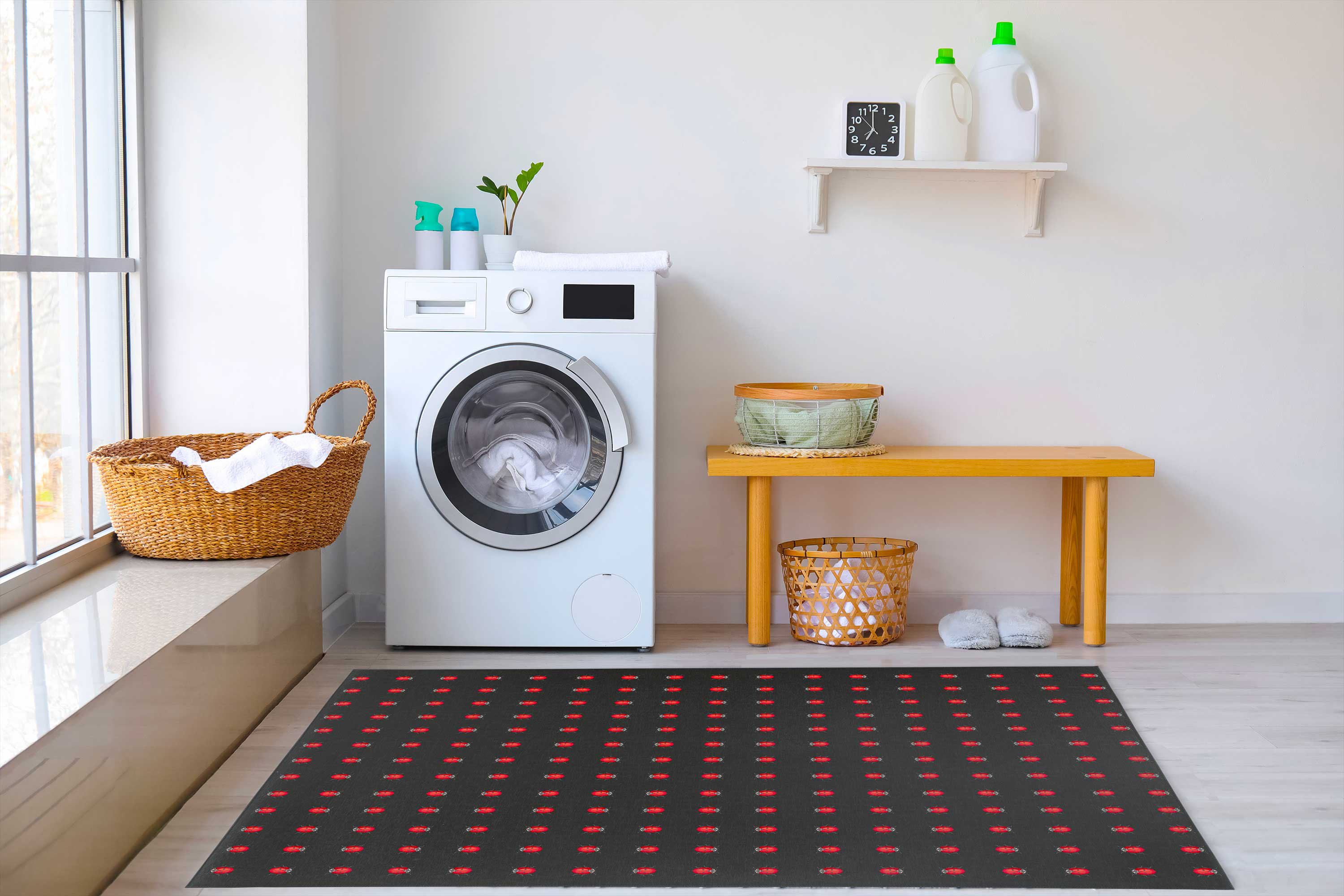 Gracie Oaks Keayon Laundry Mat | Wayfair
