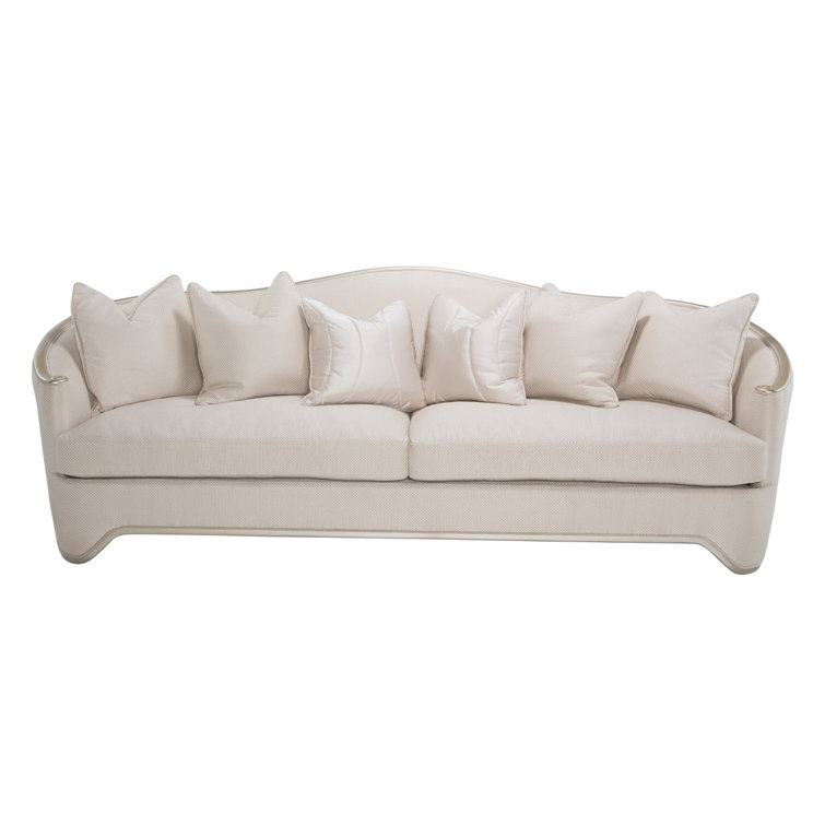 Michael Amini London Place 105'' Recessed Arm Sofa | Wayfair