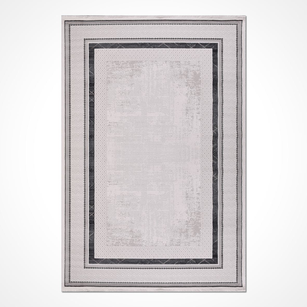 Ebern Designs Modern Beige Machine Washable Non-Slip Area Rug | Wayfair