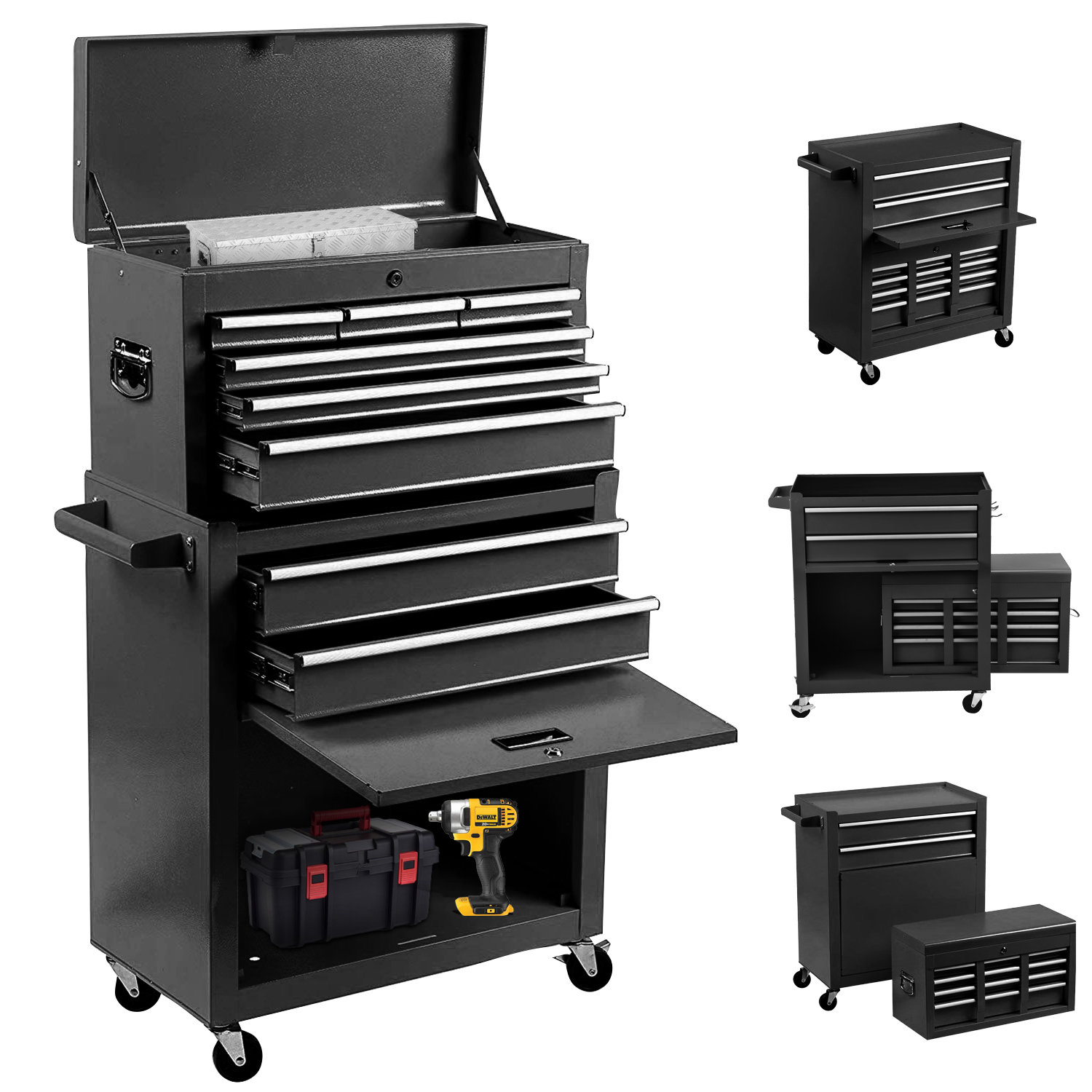 WFX Utility™ Dipaydra 24.4" W 8 Drawer Combination Set "& Reviews ...