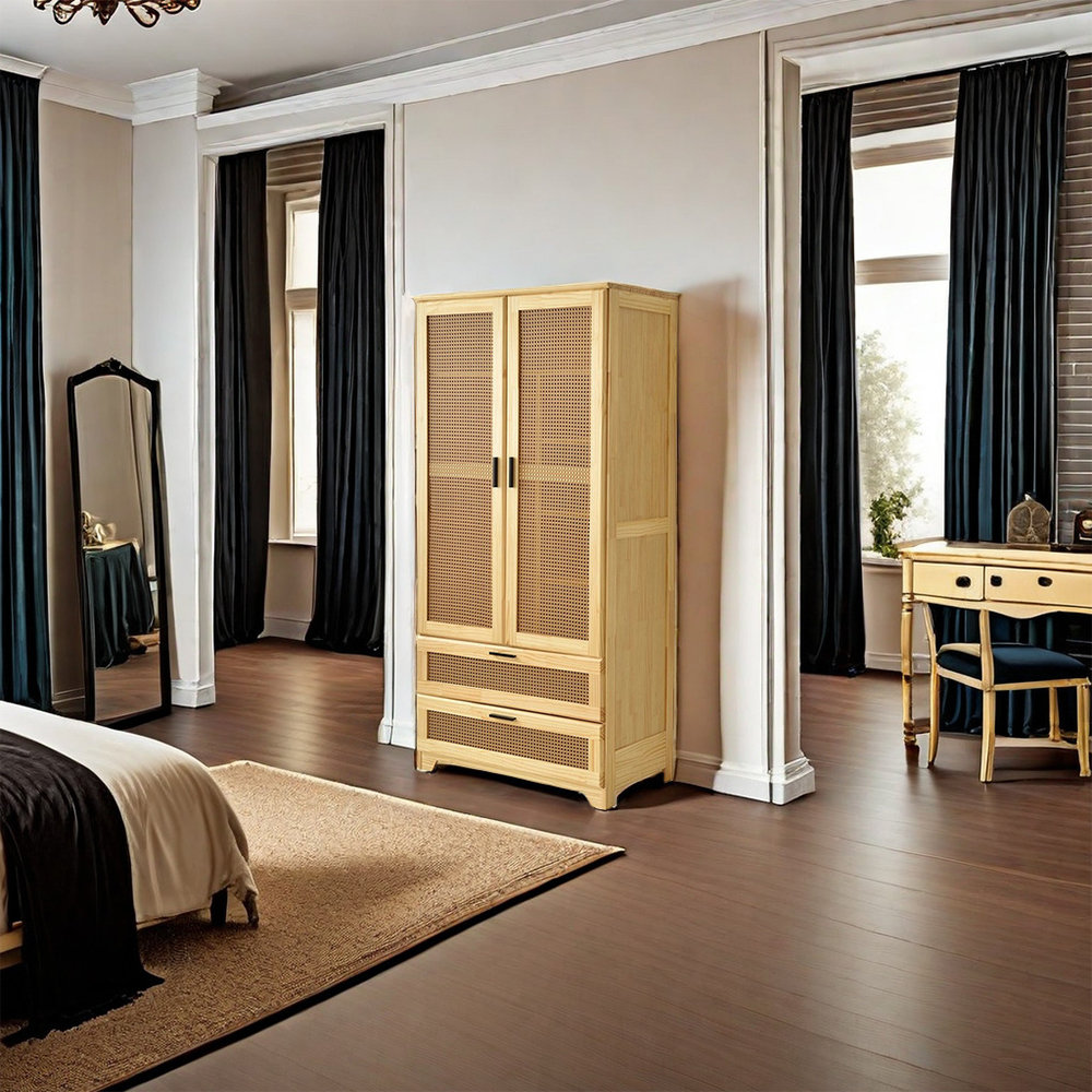 Lineyinmer American Simple Wardrobe Armoire | Wayfair