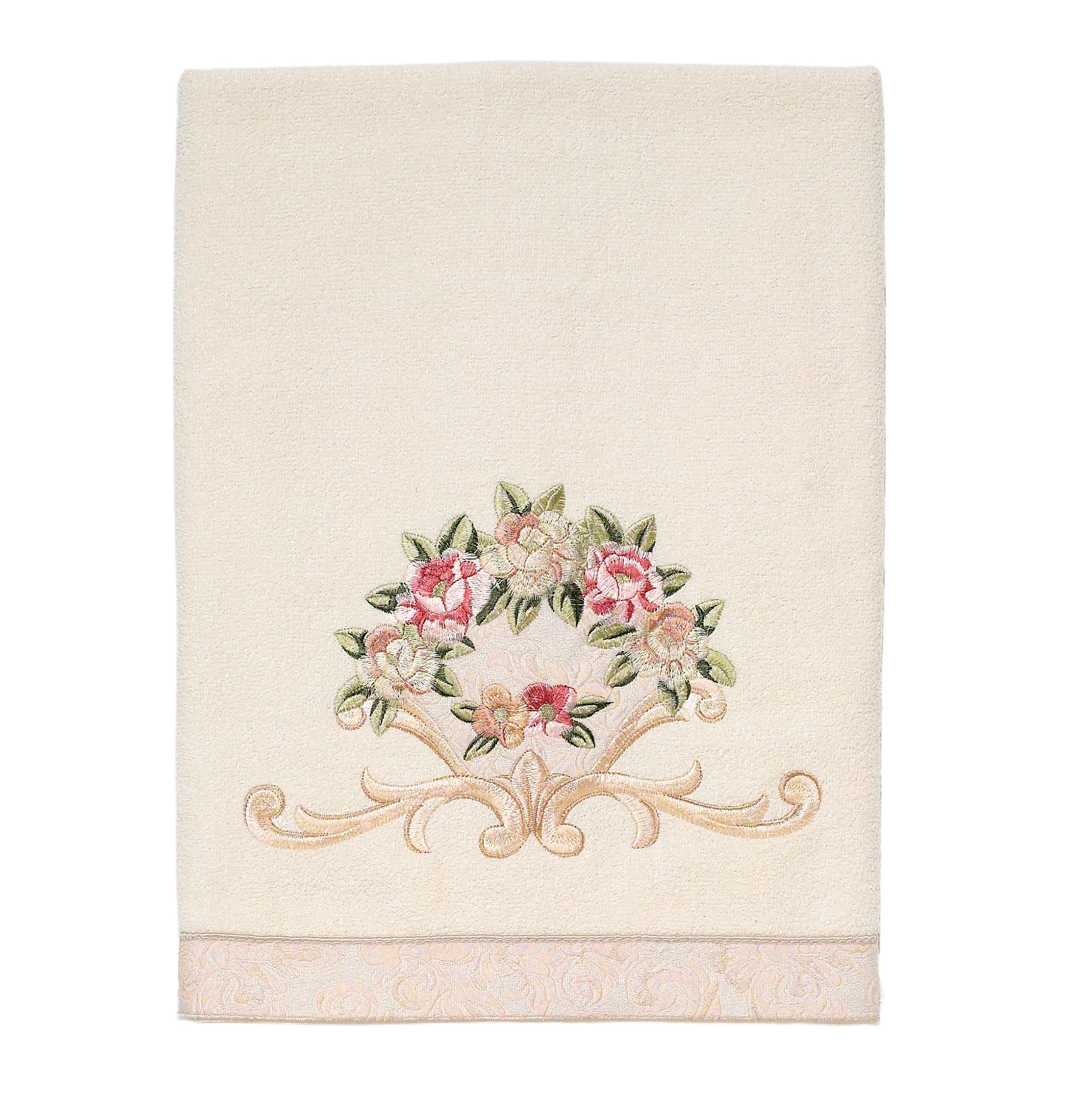 Avanti Linens Rosefan 100% Cotton Bath Towel & Reviews | Wayfair