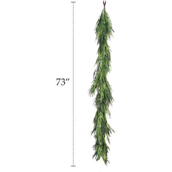 The Holiday Aisle® Christmas Decorations - 6 Ft Realistic Norfolk Pine ...