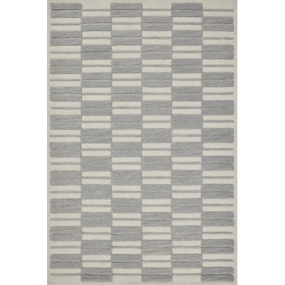 Chris Loves Julia x Loloi Bradley Ivory / Gray Area Rug & Reviews ...