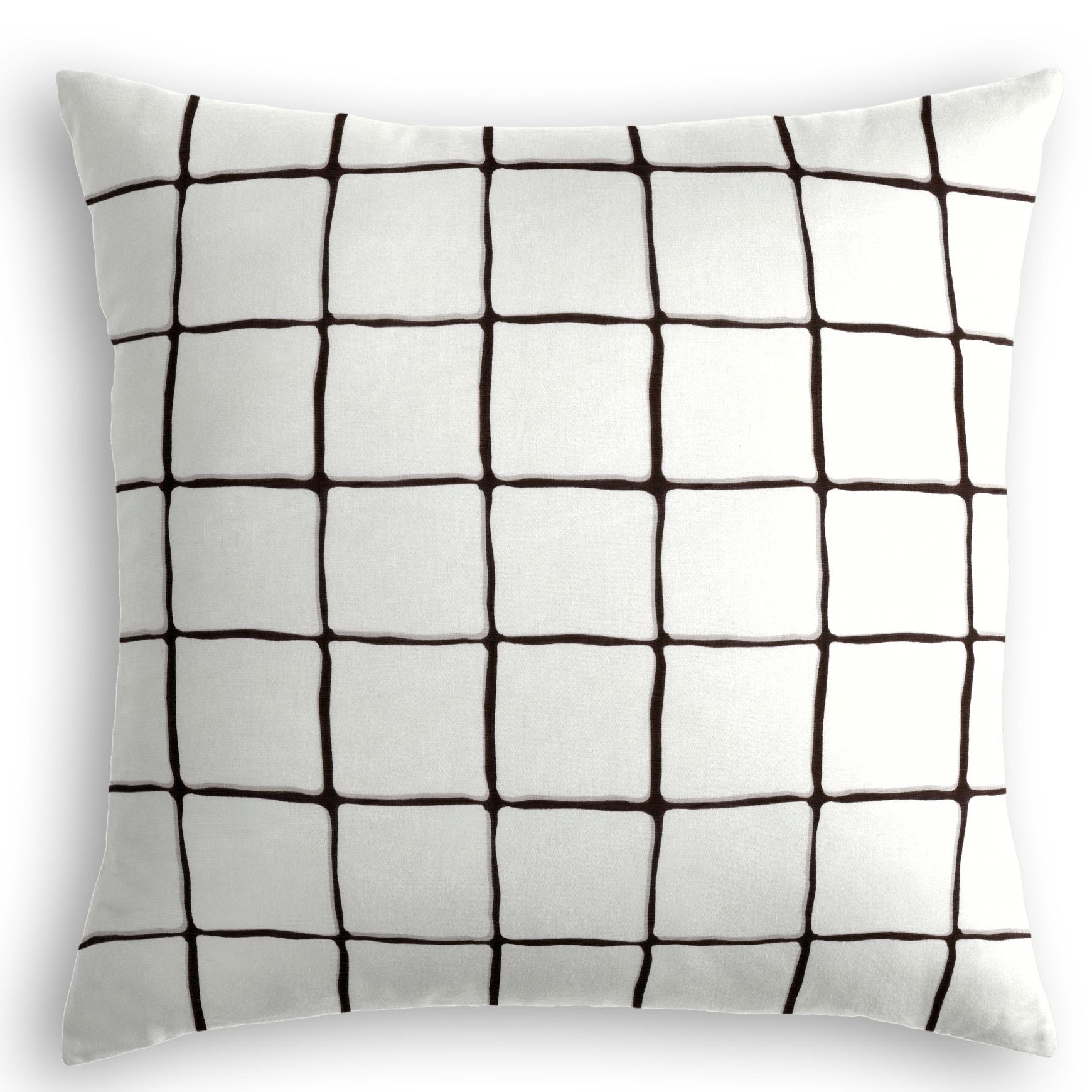 Loom Decor Painted Check Square Cotton Pillow Cover & Insert | Perigold