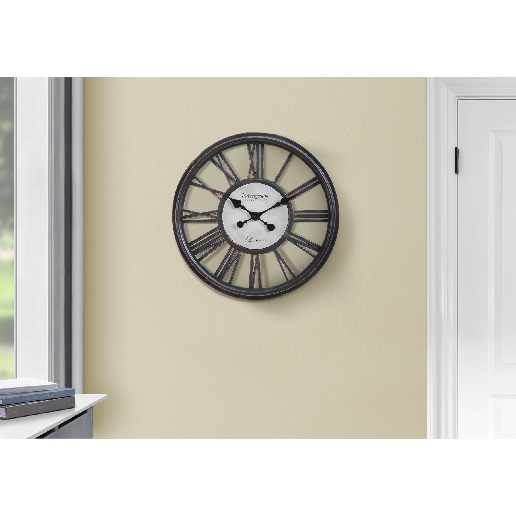Winston Porter Round Clocks, Wall Clock, Transitional | Wayfair