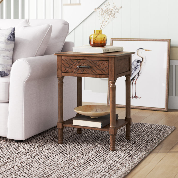 Sand & Stable Raine End Table with Storage & Reviews | Wayfair