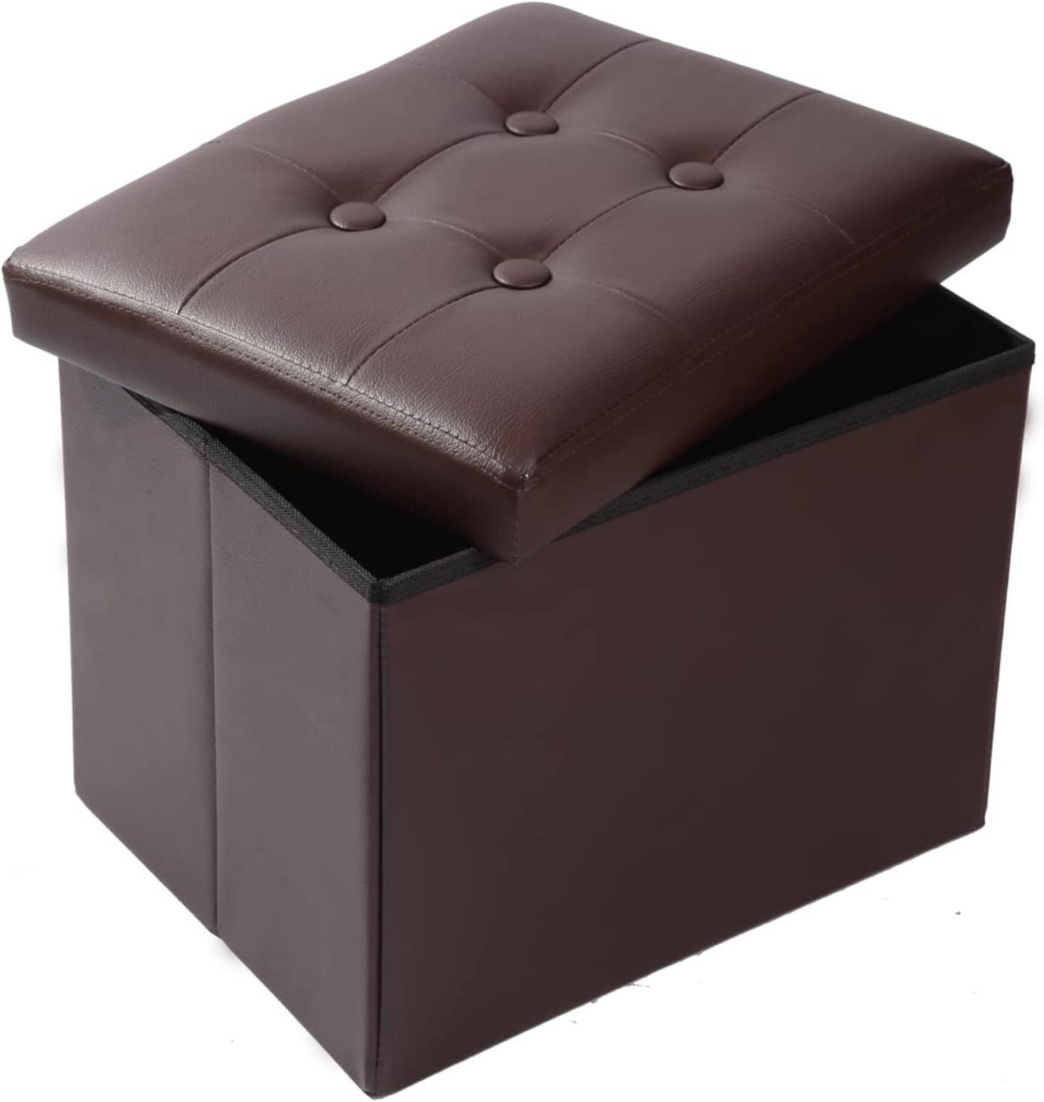 Latitude Run® 17'' Wide Rectangle Storage Ottoman | Wayfair