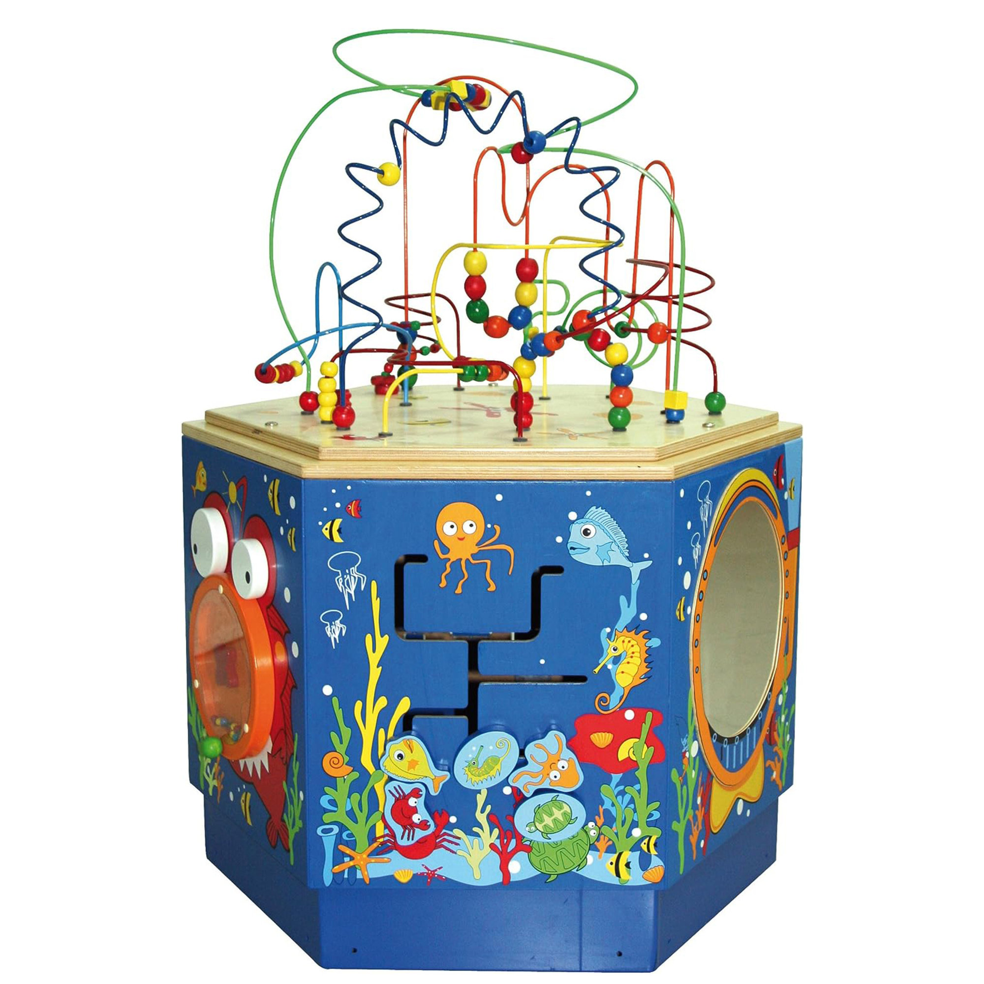 HaPe Coral Reef Wooden Activity Center Table | Wayfair