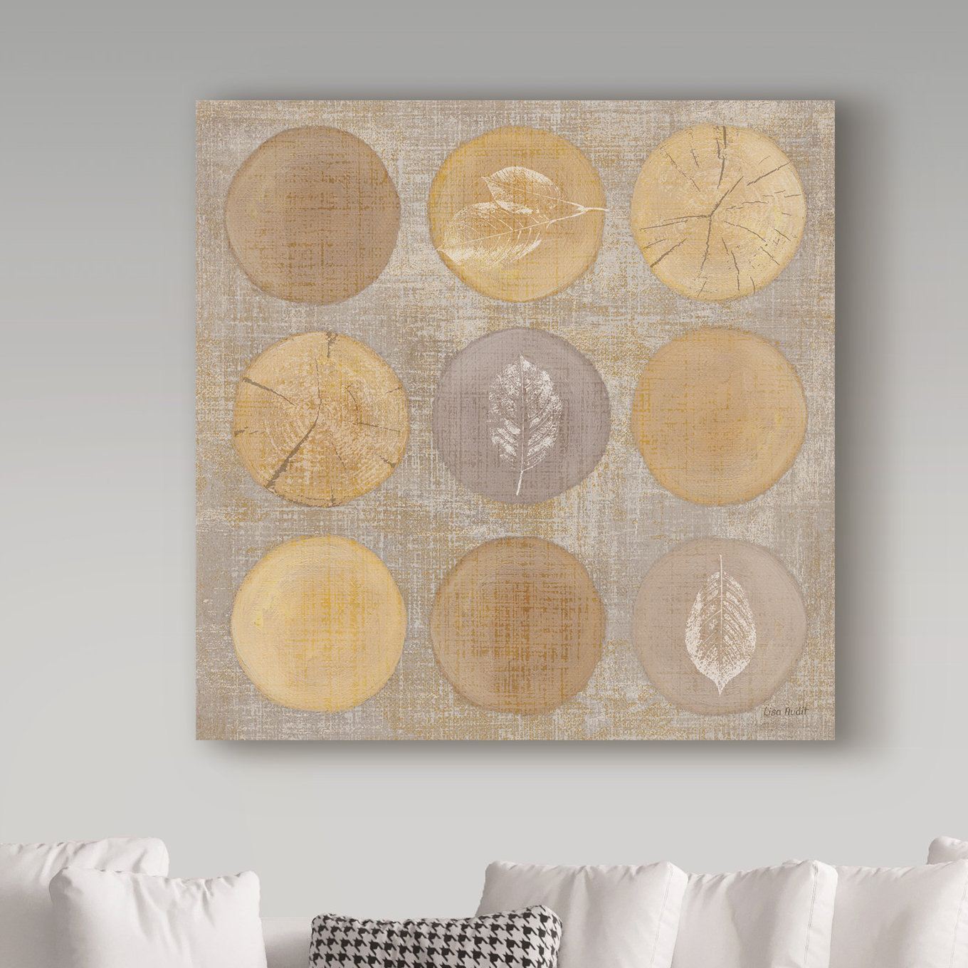 Millwood Pines Circles of Life II by Lisa Audit - Wrapped Canvas Print ...