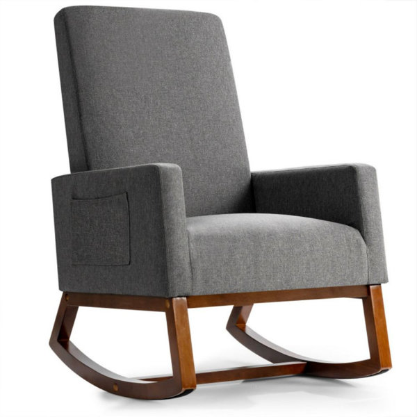 Upholstered Rocking Chairs You'll Love | Wayfair