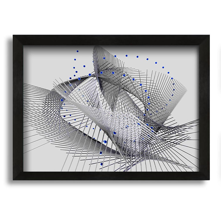 Ivy Bronx Graphical Equals - Picture Frame Graphic Art on Canvas ...