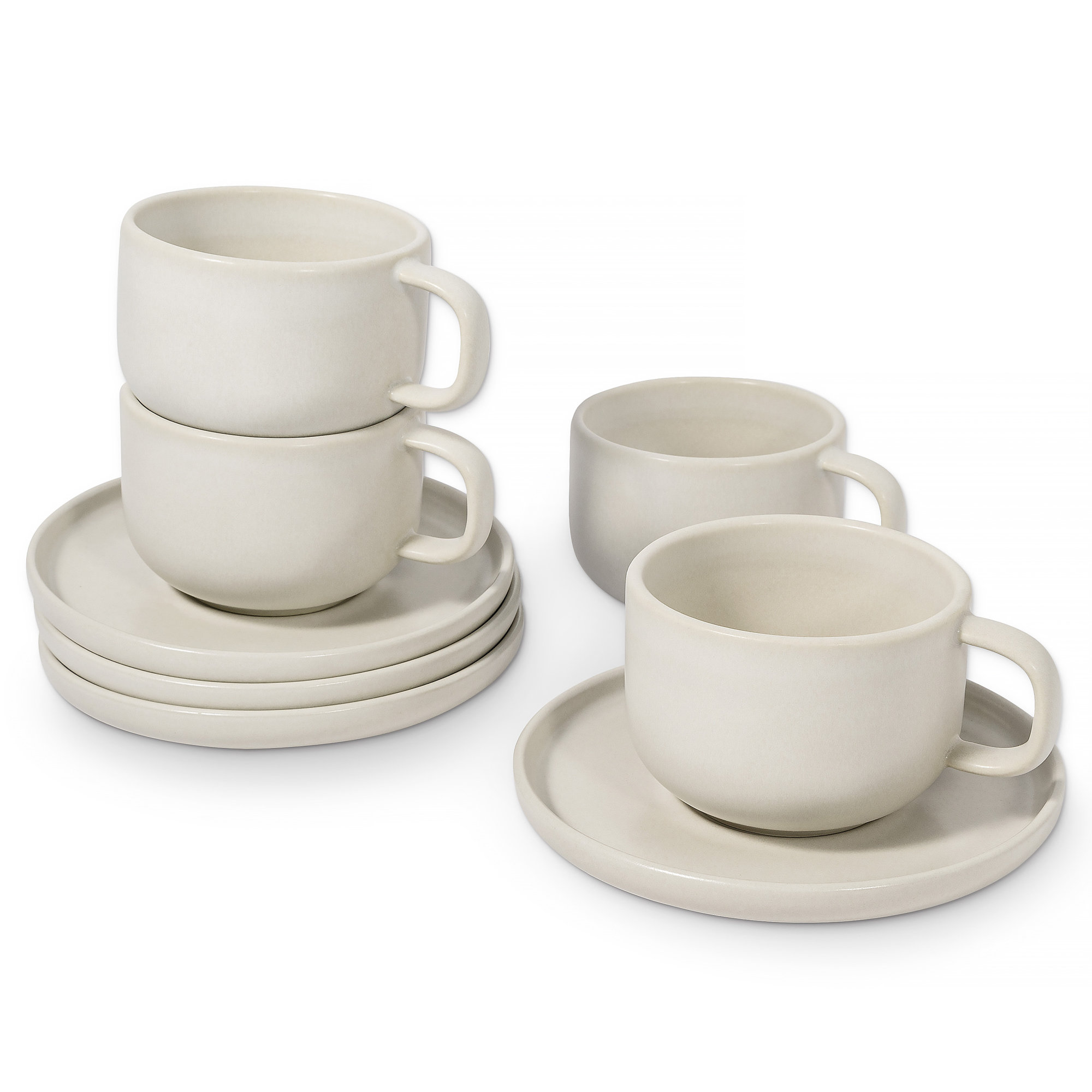 Orren Ellis Adedimeji Uno Marble Teacup & Saucer | Wayfair