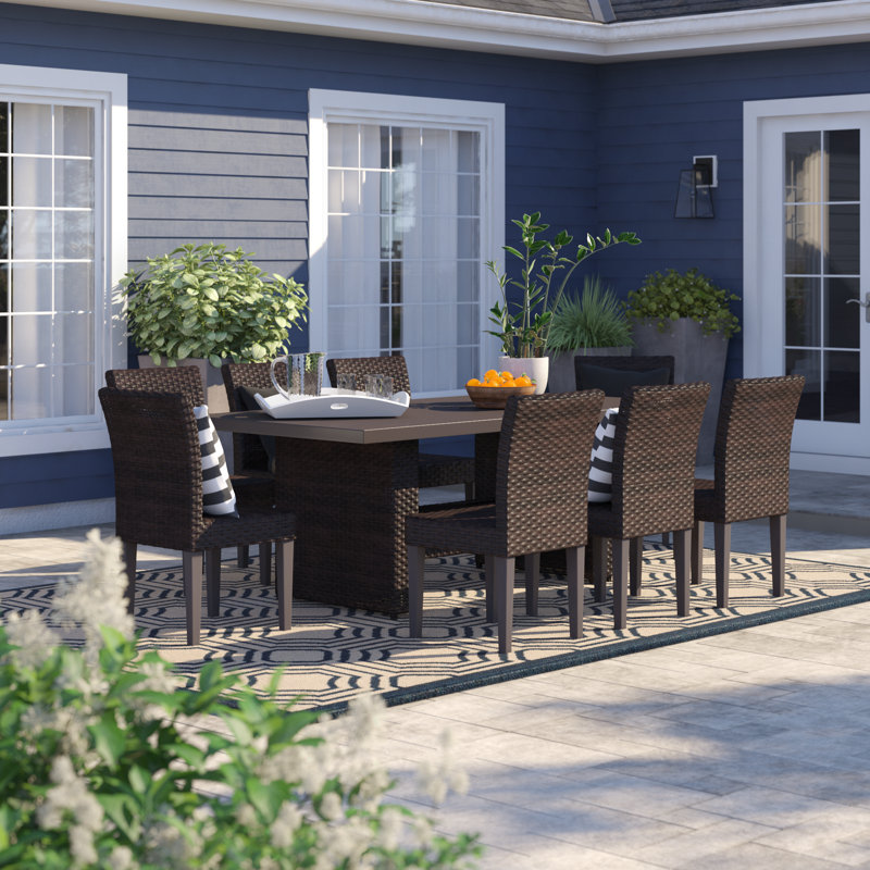 Lark Manor™ Anastase Rectangular 8 - Person 79" Long Dining Set | Wayfair