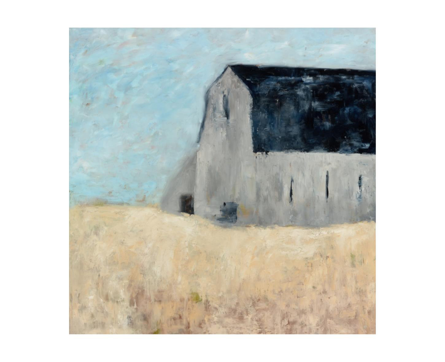 Chelsea Art Studio Country Barn by Samuel Kane - Painting Print ...