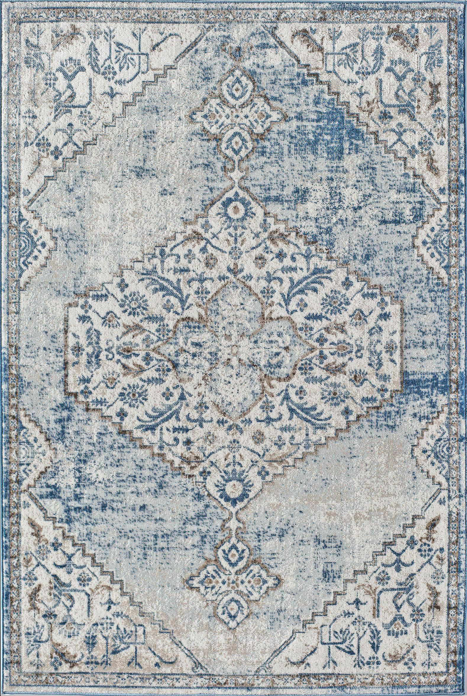 Bungalow Rose Freya Vintage Powder Blue Area Rug & Reviews - Wayfair Canada