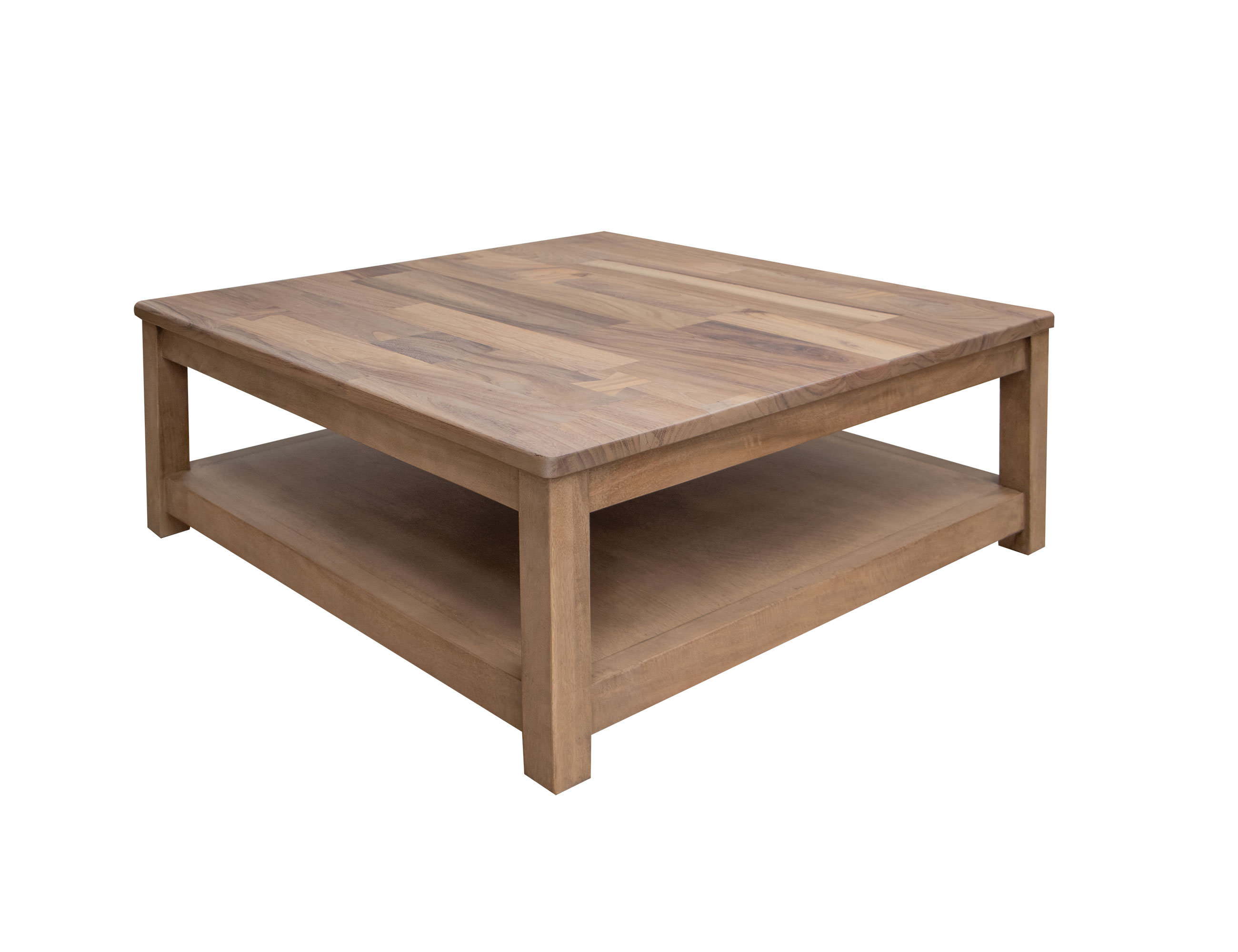 Birch Lane™ Eugen Solid Wood Top Coffee Table | Wayfair