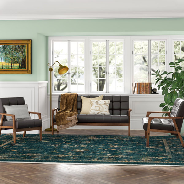 George Oliver Whitford 3 - Piece Faux Leather Living Room Set & Reviews ...