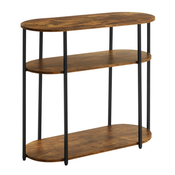 Ebern Designs Ramos 3 Tier Oval Entryway Hall Table & Reviews | Wayfair