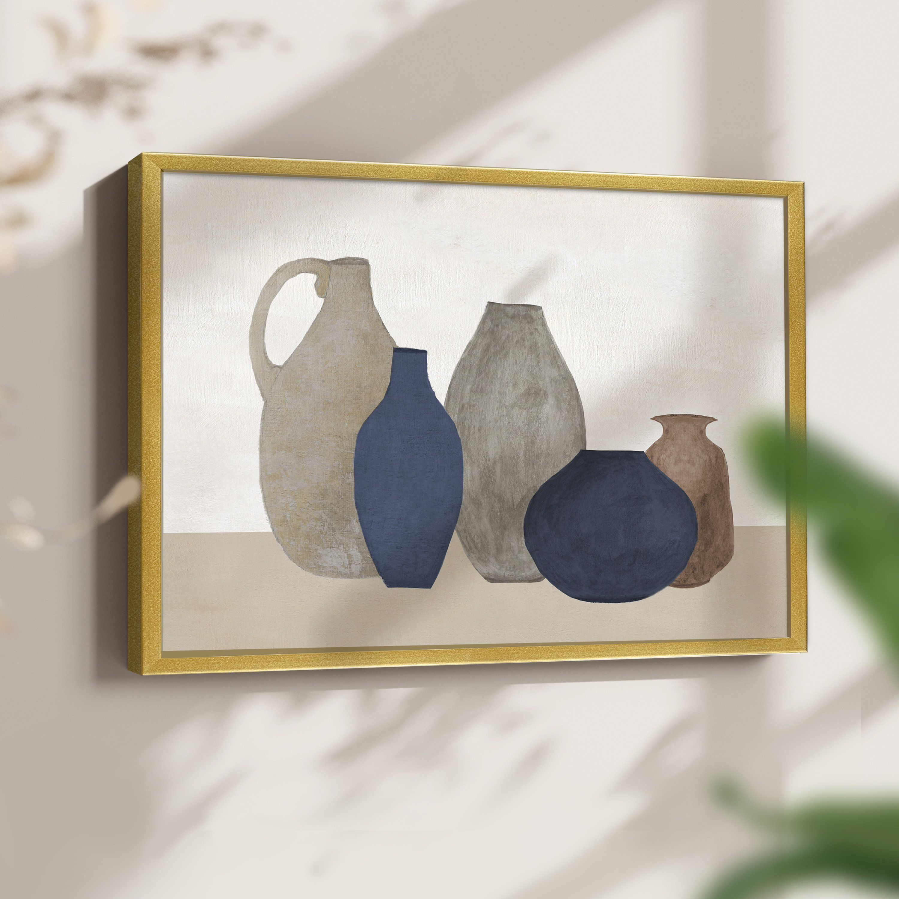 Ophelia & Co. Simple Vessels -Framed Print - Restickable | Wayfair