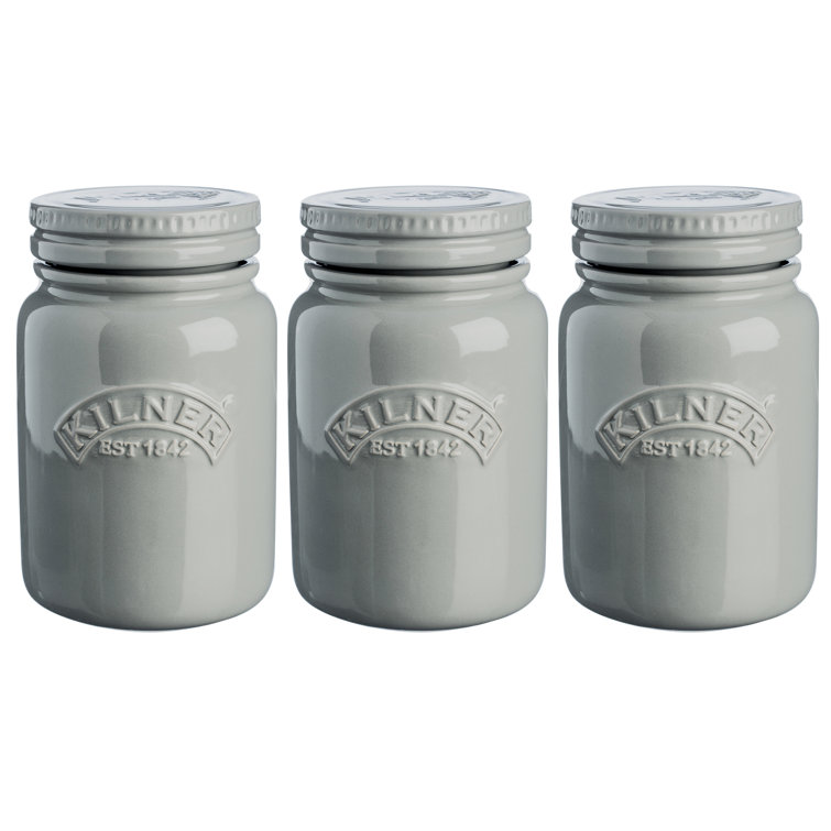 Kilner Ceramic Push Top Storage Jars | Wayfair.co.uk
