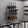 Blacksmith Gun Rack, 4 Rifle Shotgun Wall Storage Holder Display Rack ...