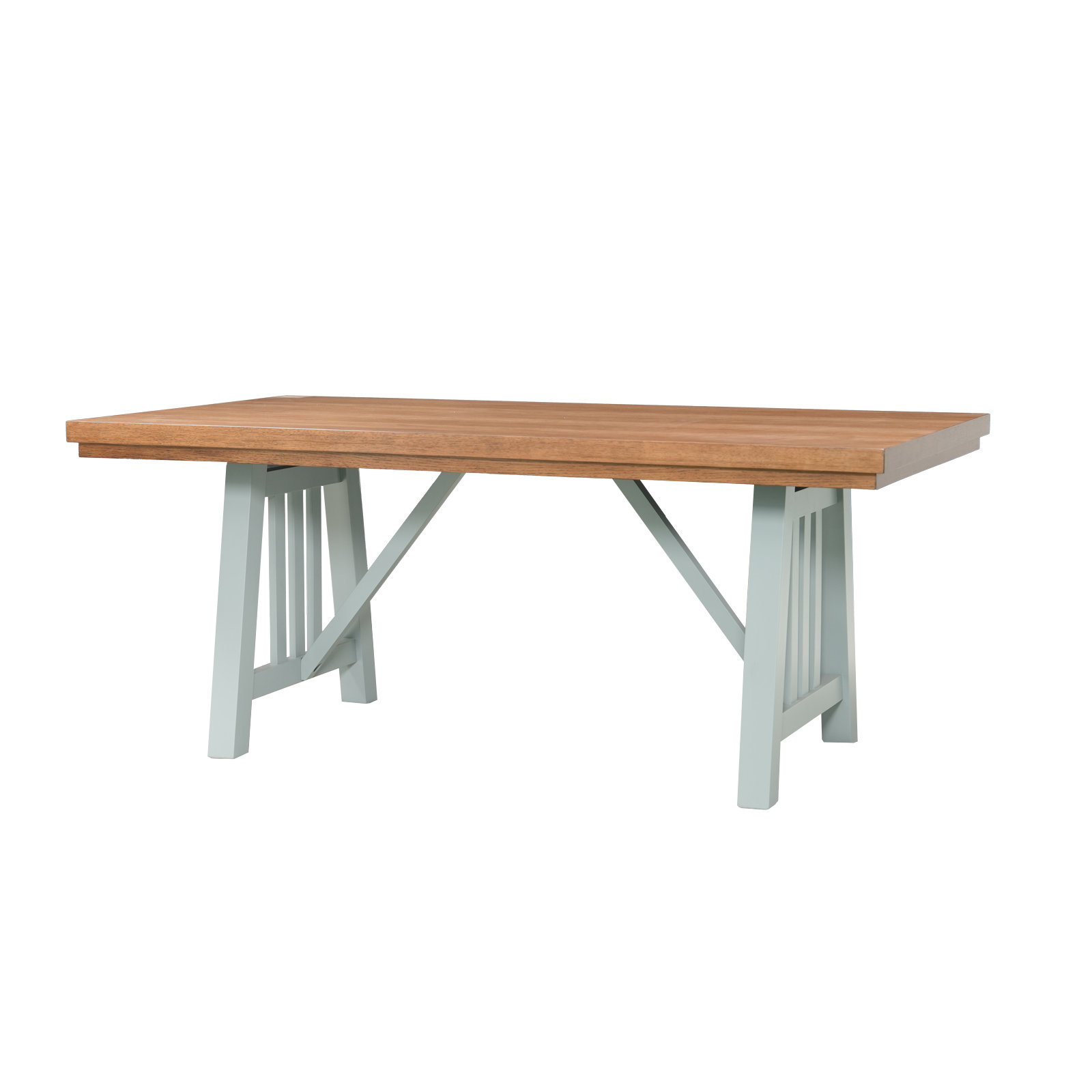 Birch Lane™ Farmhouse Two-Tone Dining Table & Reviews | Wayfair