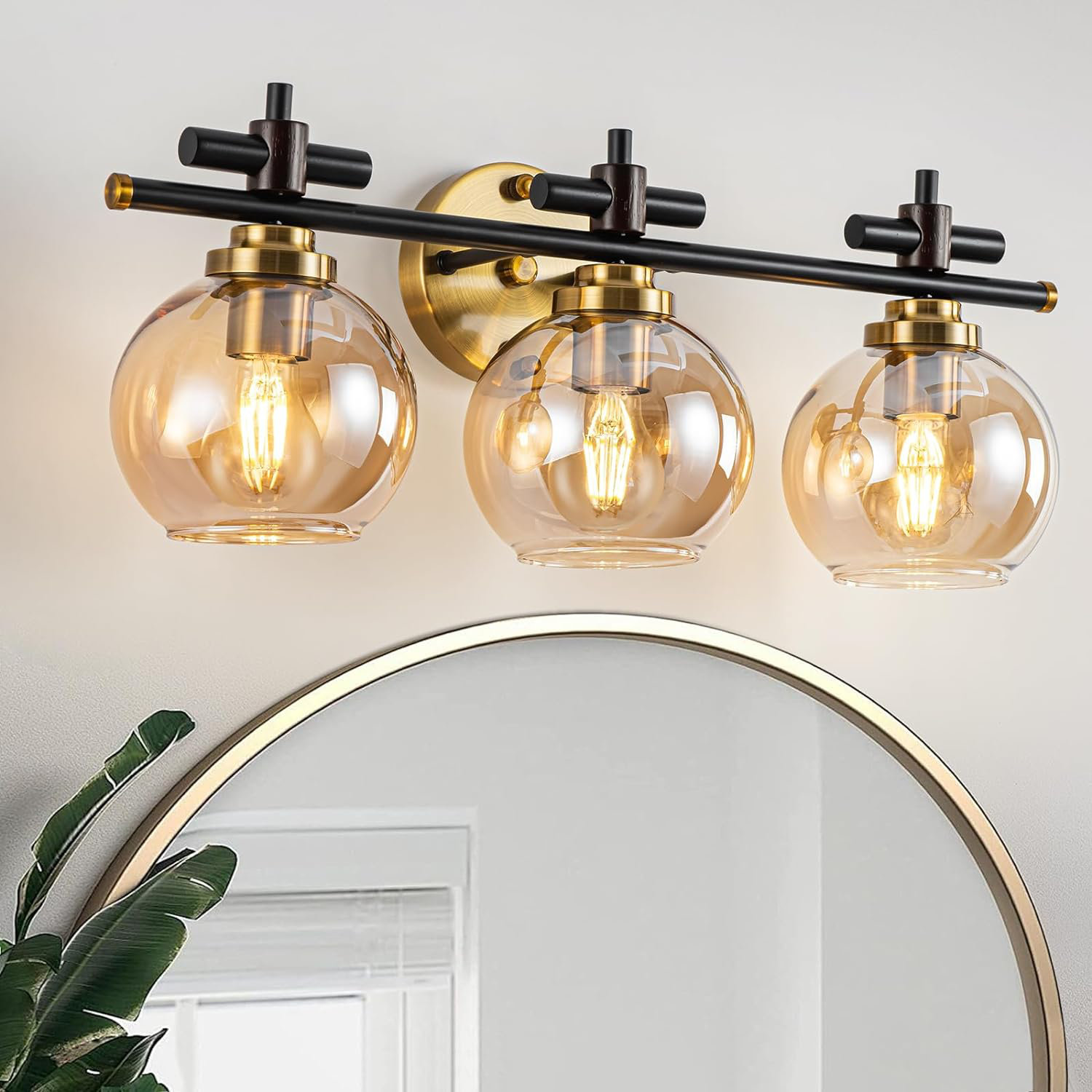 Breakwater Bay Abdisalan 3 - Light Dimmable Vanity Light | Wayfair