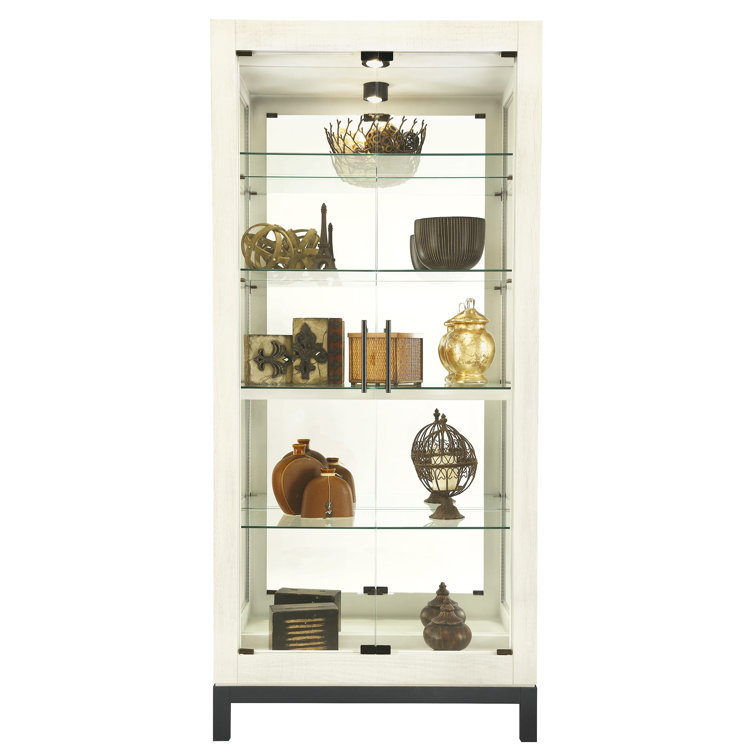 Howard Miller Quinn Lighted Curio Cabinet | Perigold