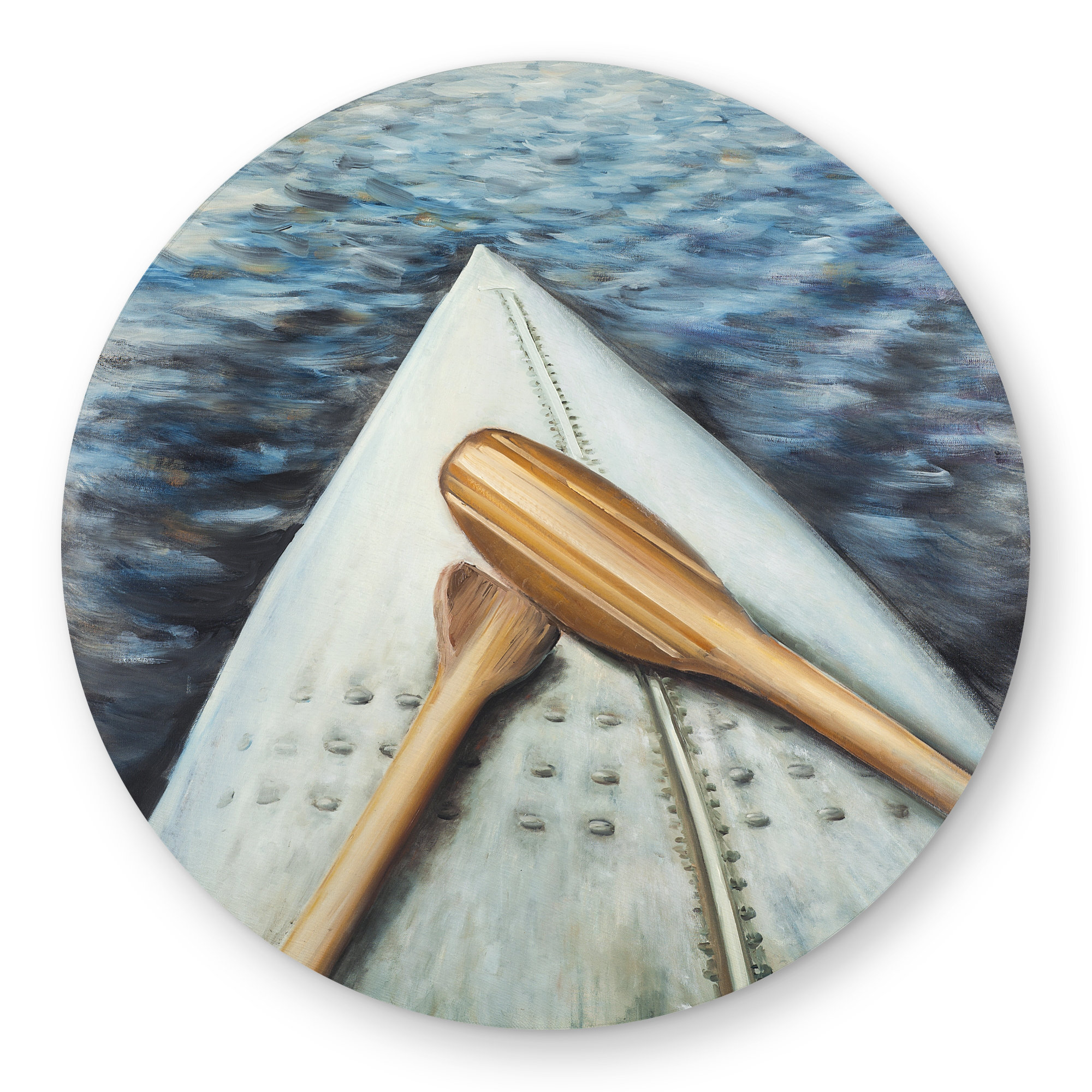 Begin Edition International Inc. Canoe Adventure Beige Round Outdoor ...
