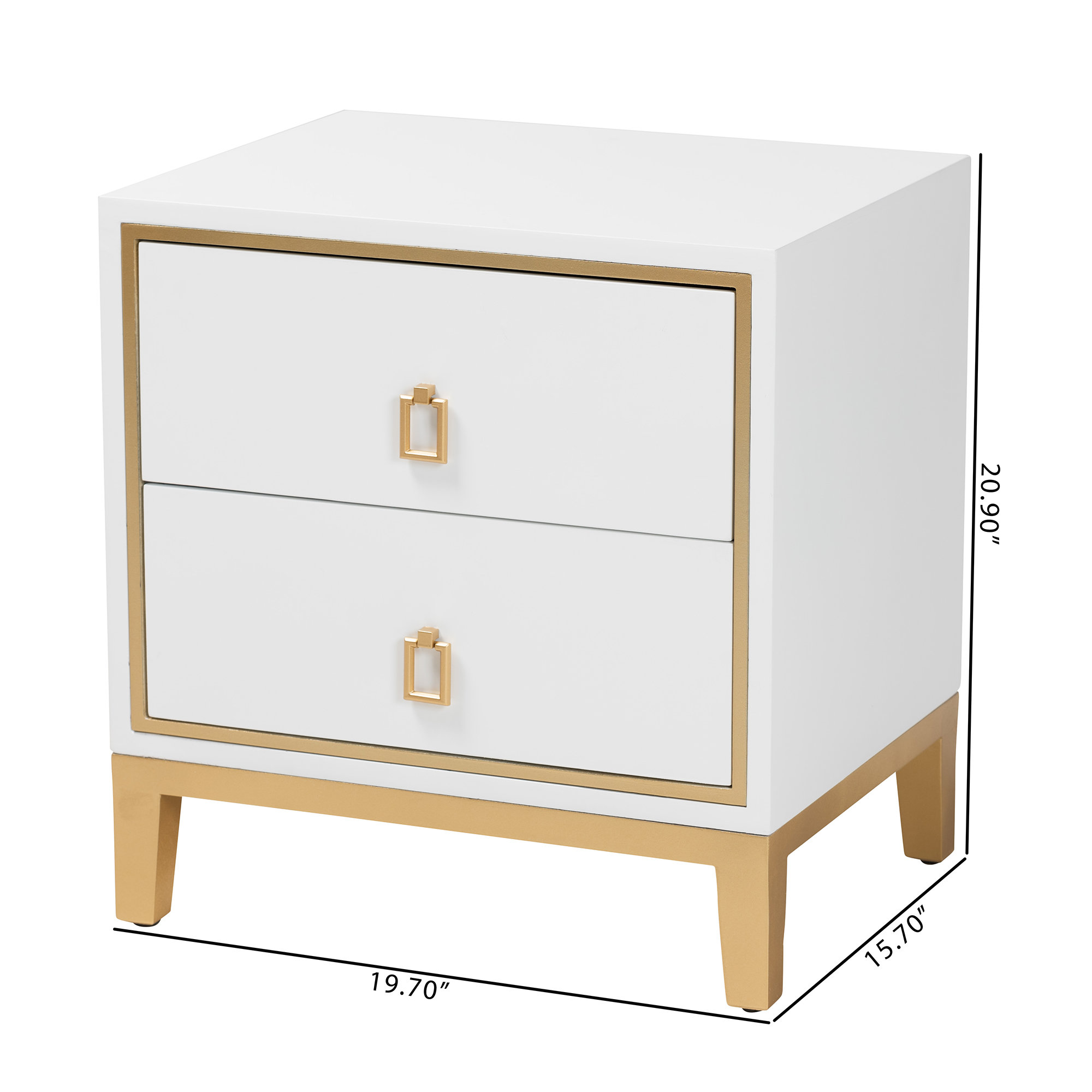 Mercer41 2 - Drawer End Table with Storage | Wayfair