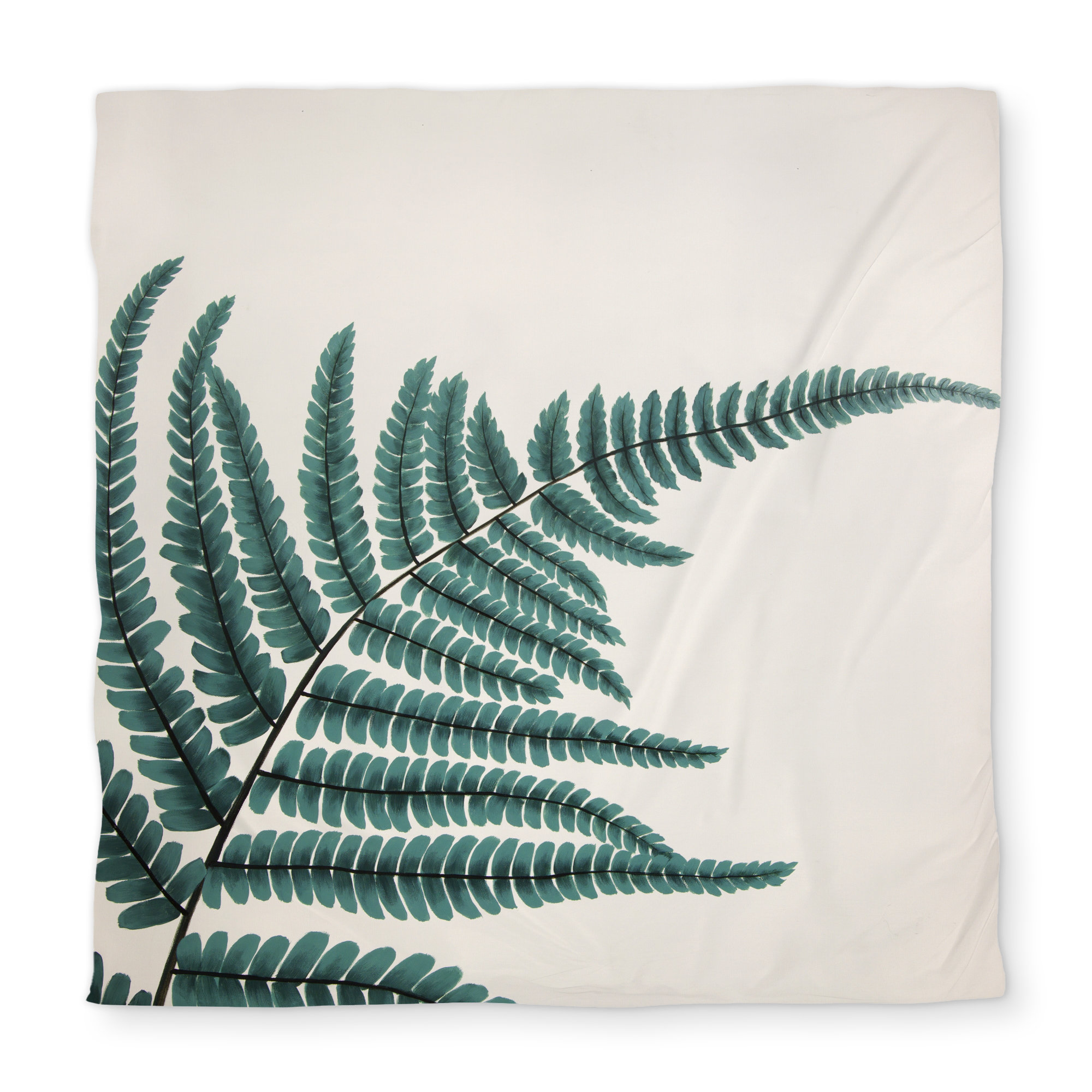 Begin Edition International Inc. Botanical Scandinavian Beige Queen ...