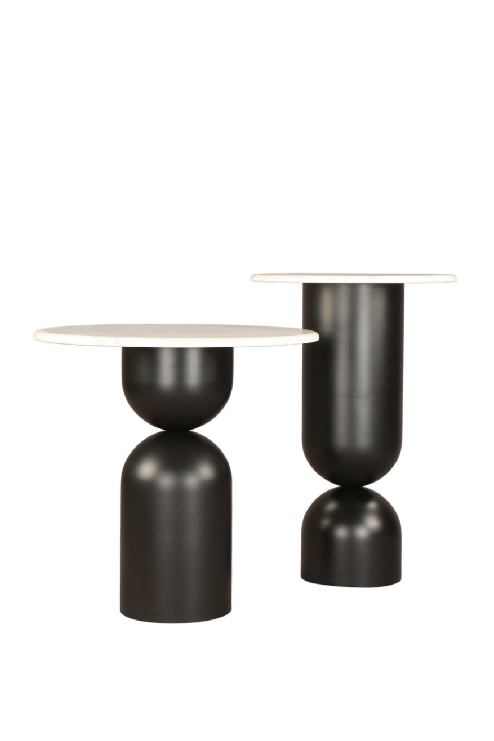 Liang & Eimil Babel Marble Top Pedestal Nesting Tables - Wayfair Canada
