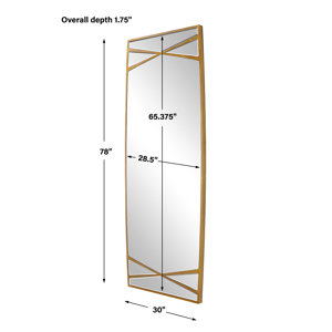 Birch Lane™ Eves Wood Rectangle Wall Mirror | Wayfair