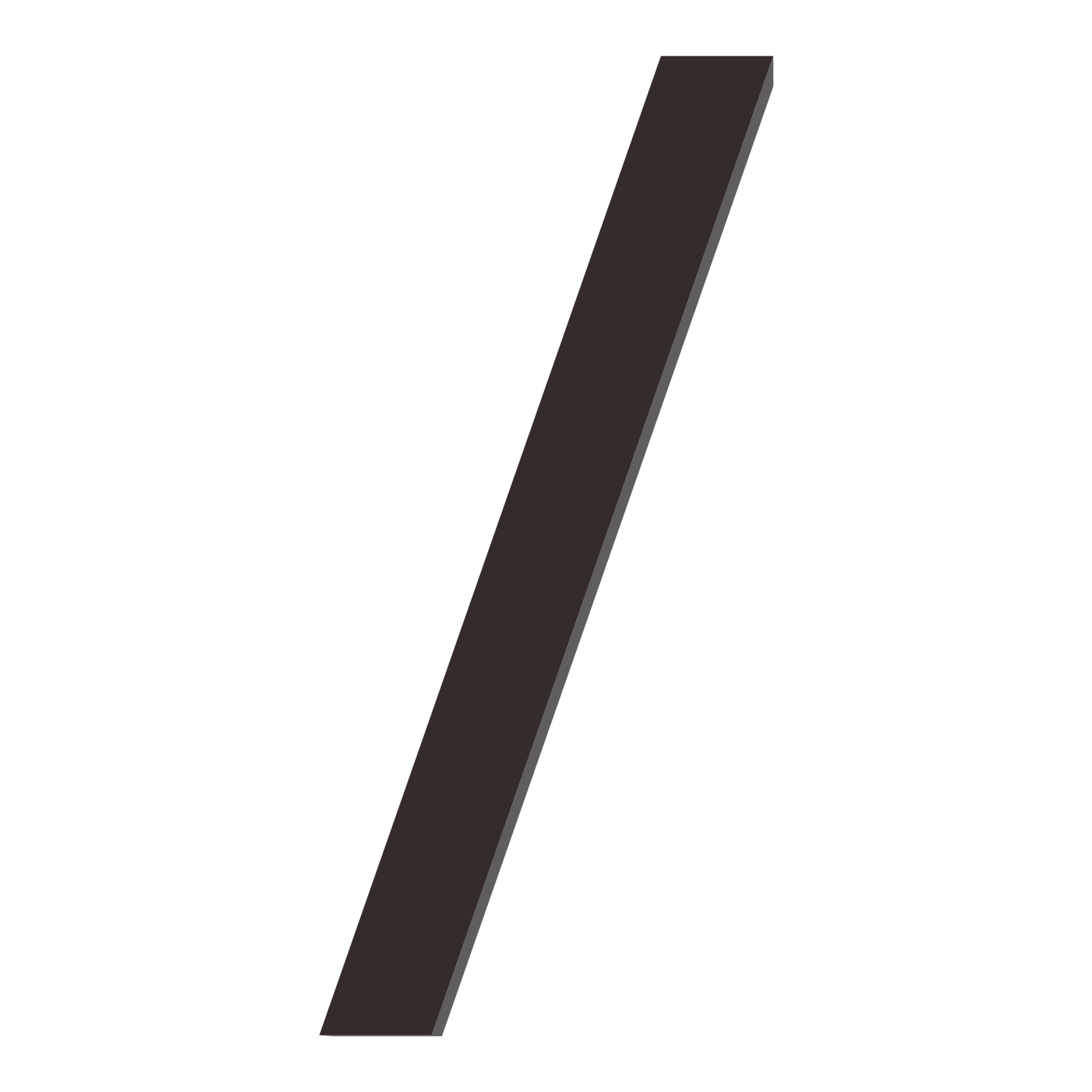 RCH Supply Company 8'' Black Modern Floating Acrylic House Numbers ...