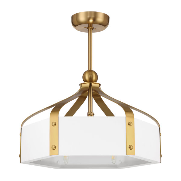 Birch Lane Kenmore 14'' Ceiling Fan with Light Kit - Wayfair Canada