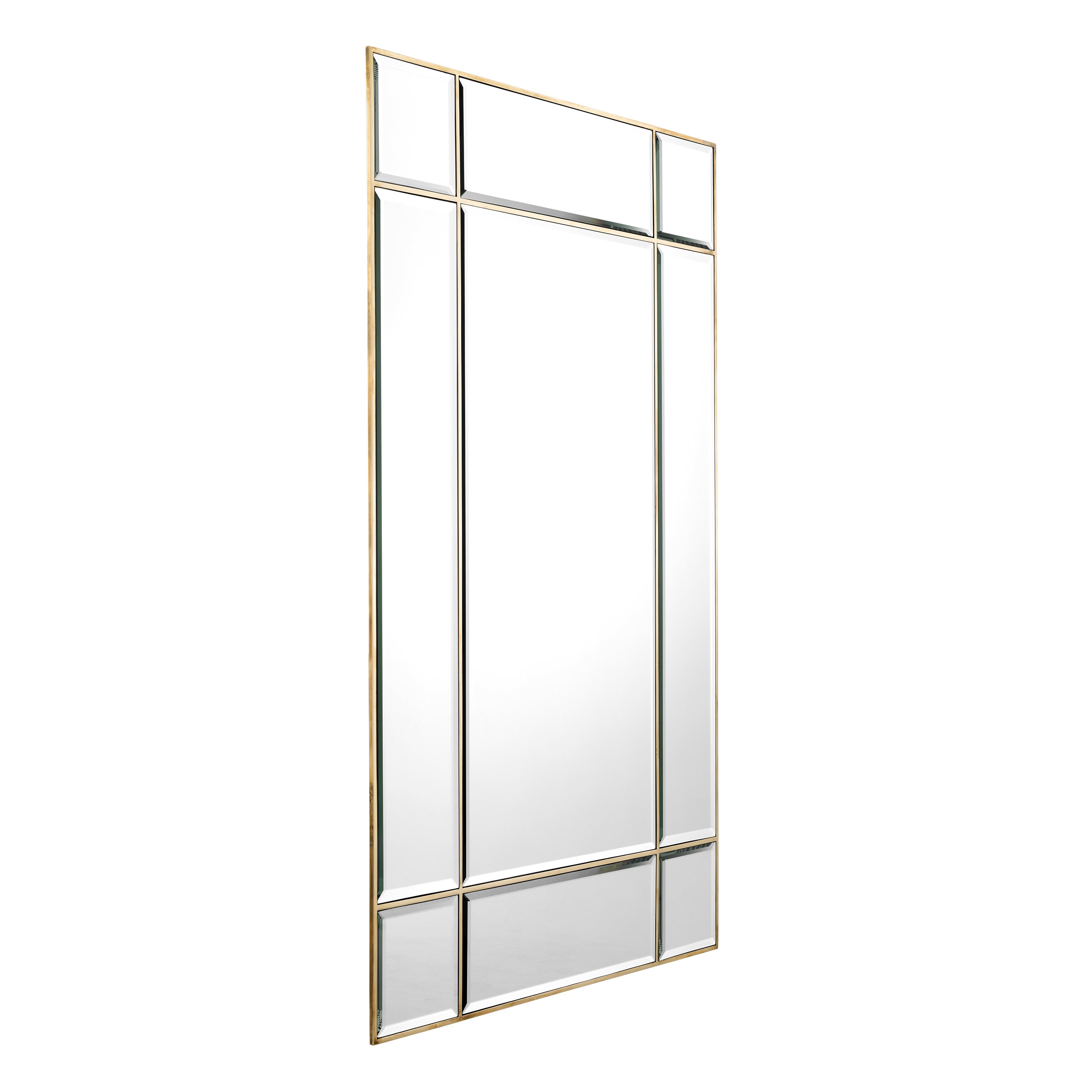 Eichholtz Beaumont Etched Modern and Contemporary Beveled Frameless ...