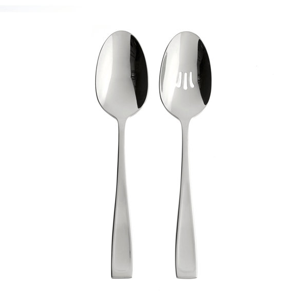Oneida Moda Fine Flatware Serving Spoons | Wayfair