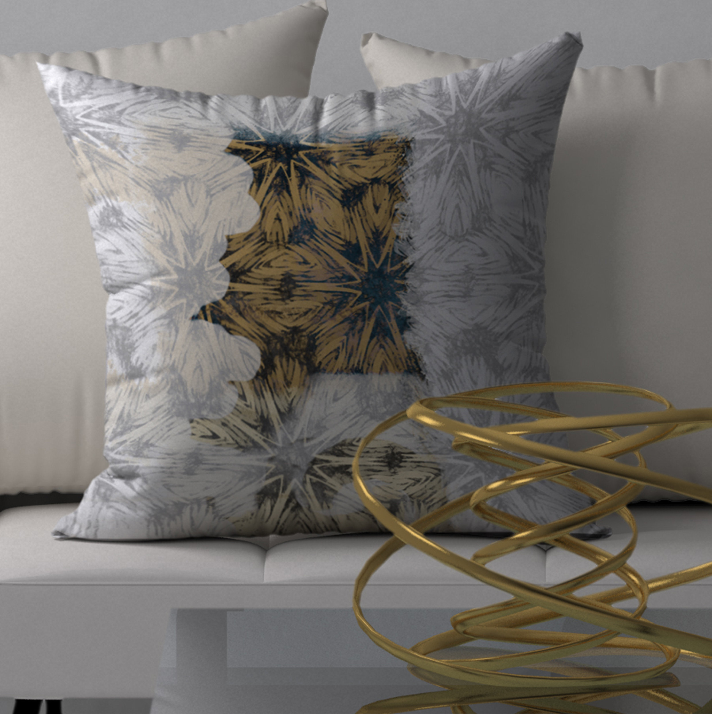 LeRoi Products Splendid Reap Decorative Square Pillow Cover & Insert ...