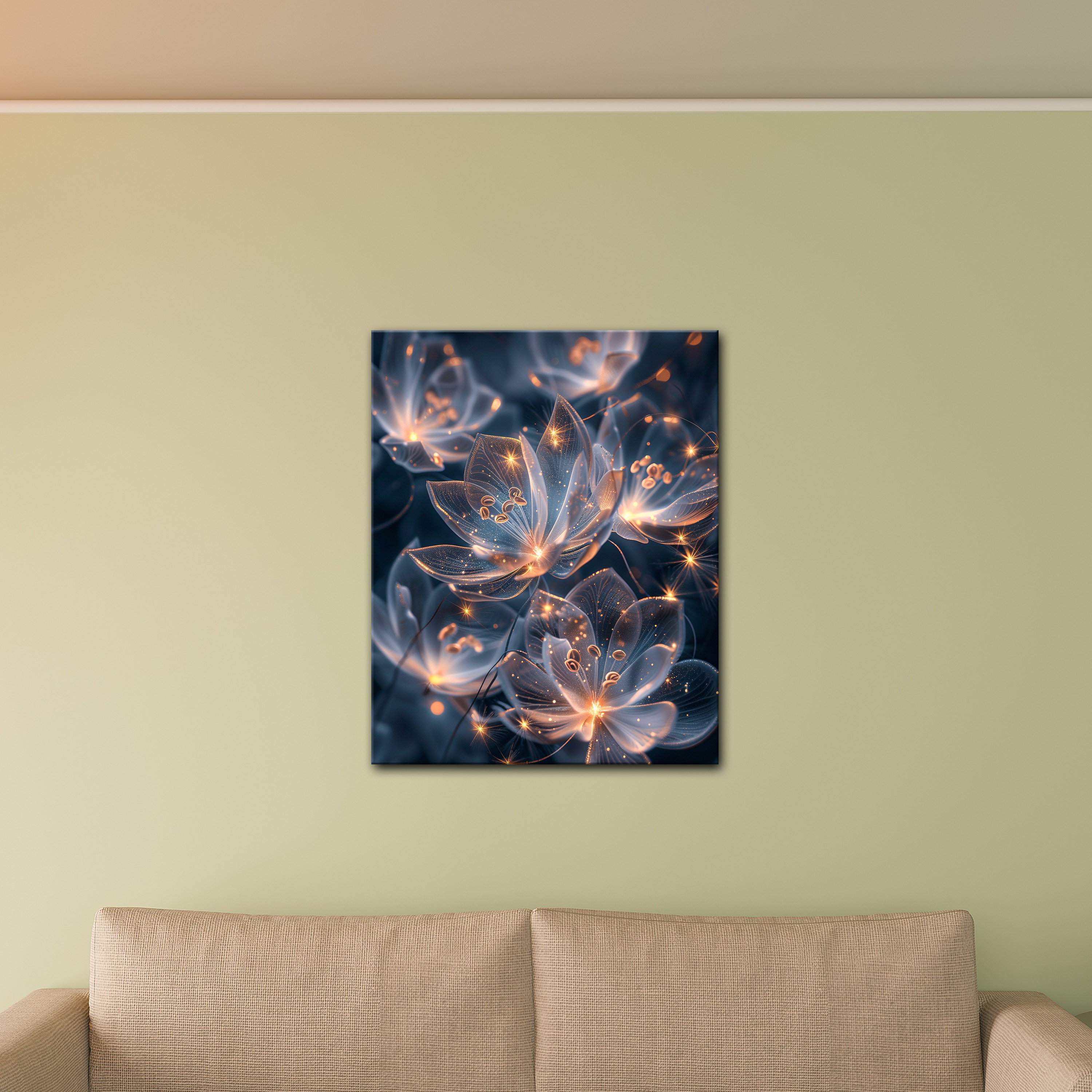 Ebern Designs Gilded Ether ? (24 "x16" customizable) by Genie's Poems ...