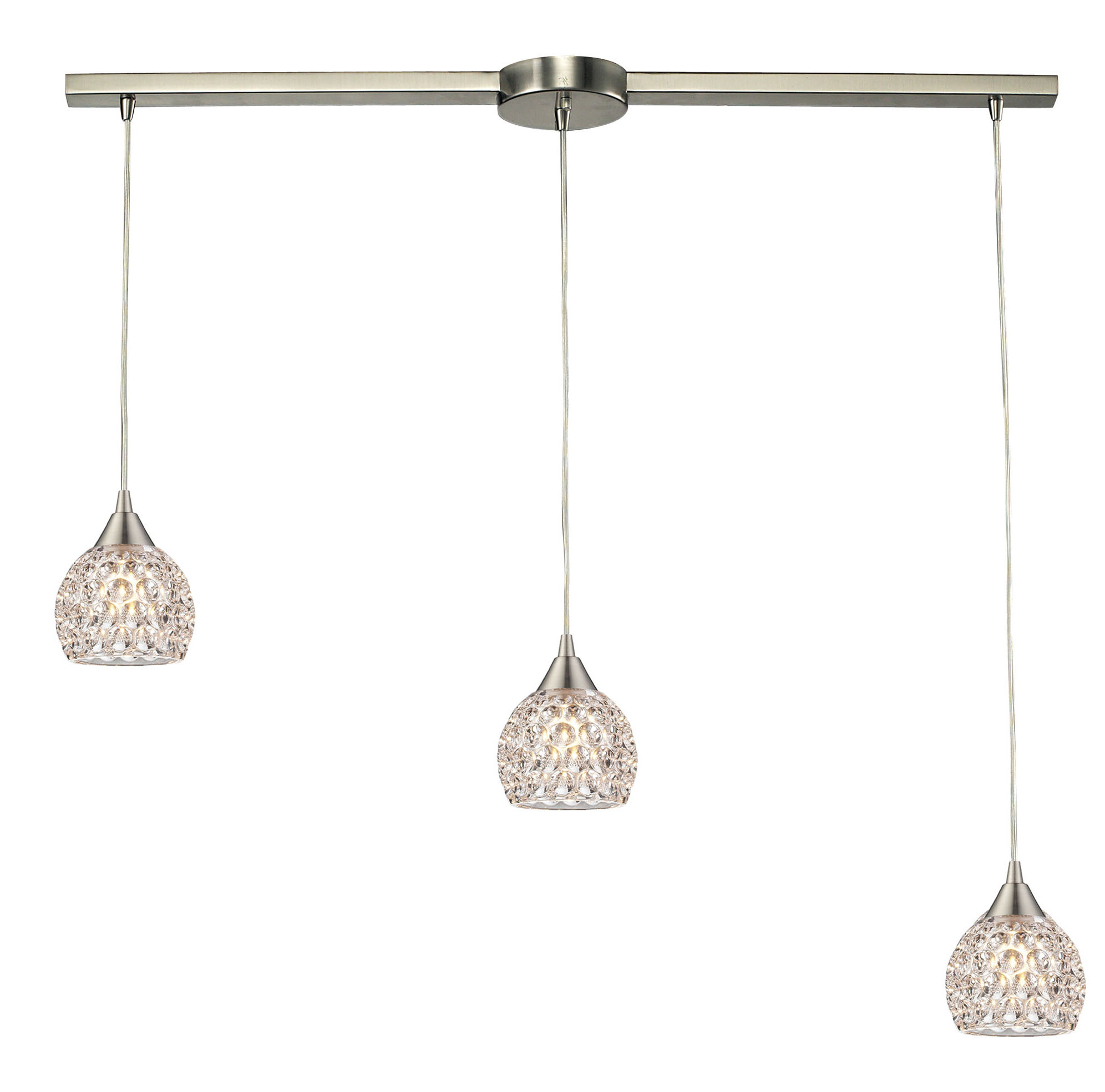 House of Hampton® Ventnor 3 - Light Cluster Dome Pendant | Wayfair
