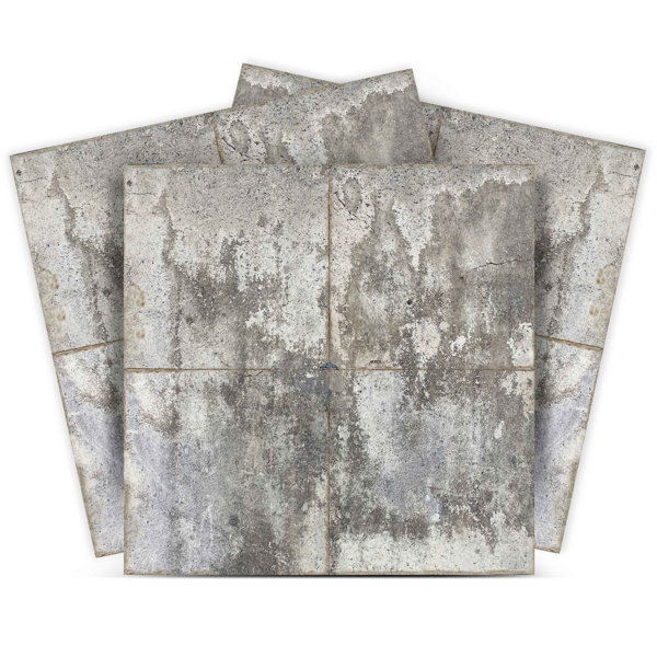 Mi Alma 7'' W x 7'' L Vinyl Peel and Stick Field Tile | Wayfair