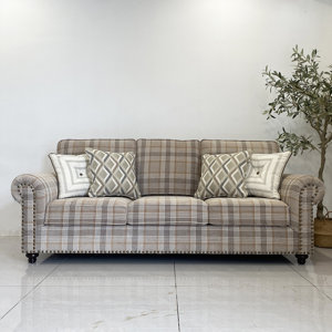 Canora Grey Creative Checkered Sofa | Wayfair