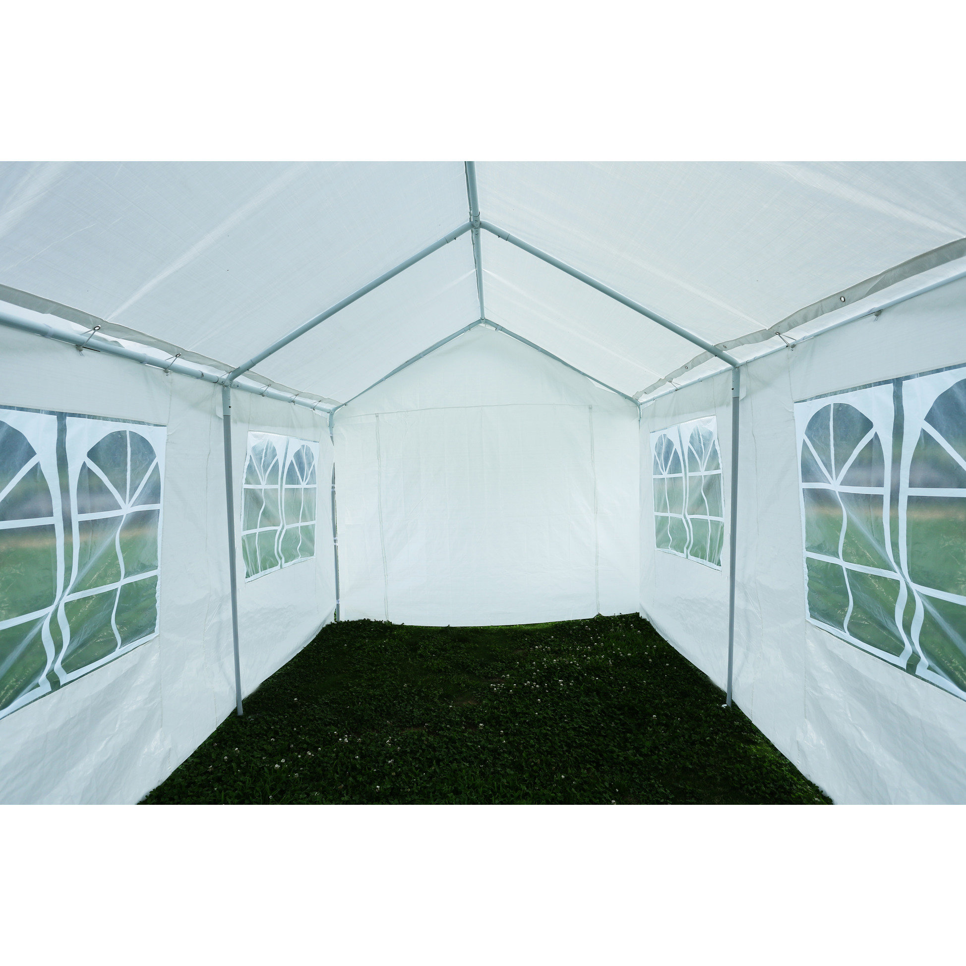 huibaoxiang 10'X20' Heavy Duty Car Shelter Gazebo - Stable Triangular ...